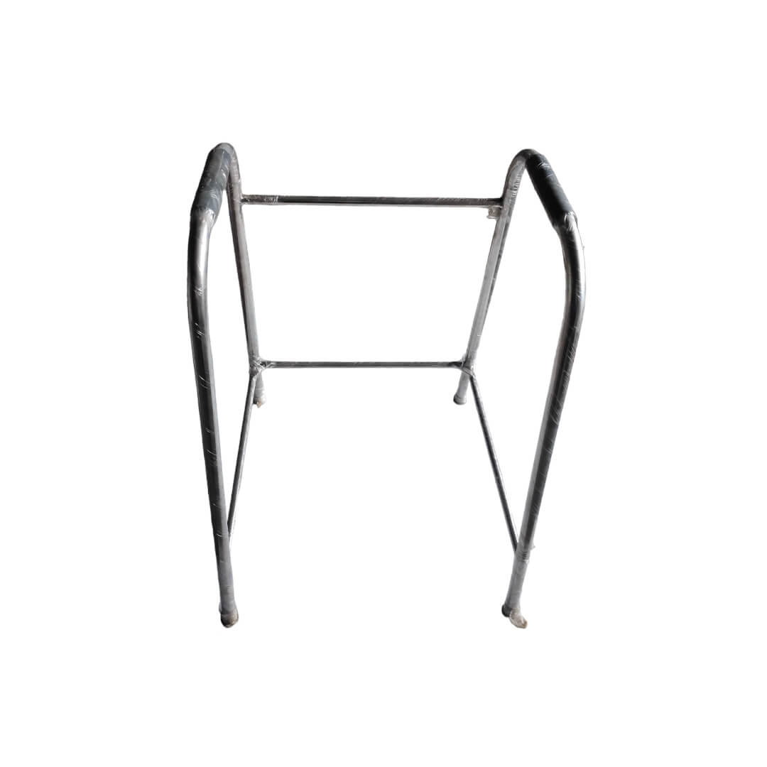 Mobility Kart Stainless Steel SS Non Foldable Fixed Walker